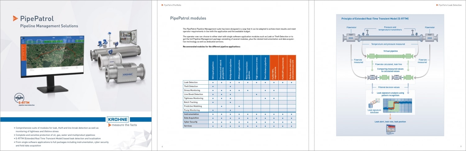 Get free brochure - Pipeline Management